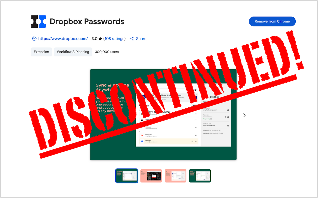 Dropbox Passwords Ending: Switch to 1Password Now – Ask Adam LLC: macOS ...